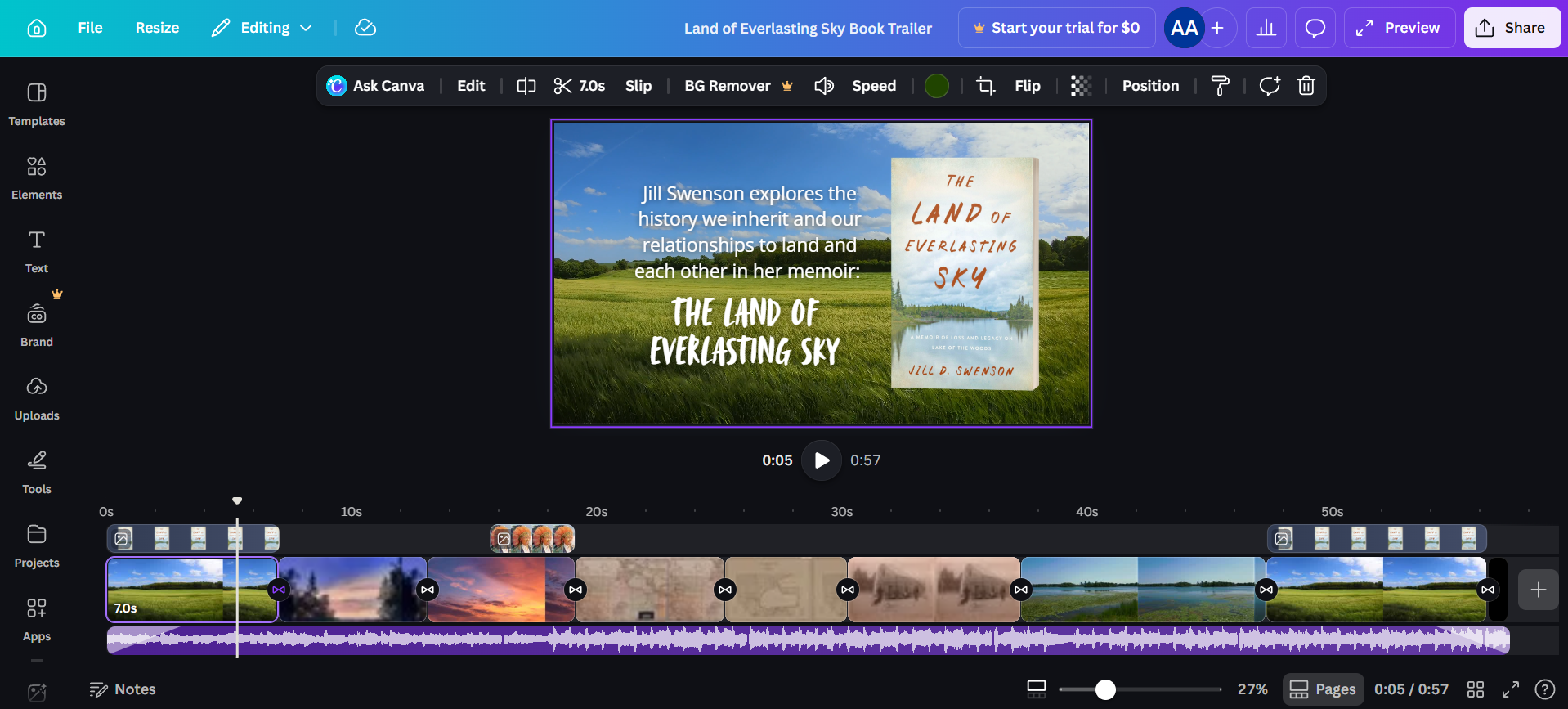 Creating a Book Trailer with Canva | Swenson Book Development